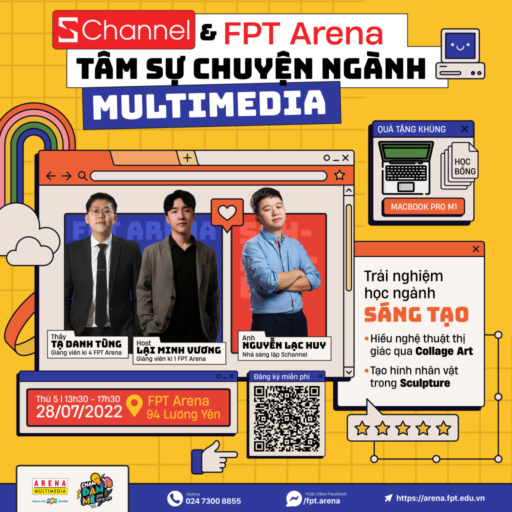 FPT Arena Multimedia: Trường đào tạo Mỹ thuật đa phương tiện