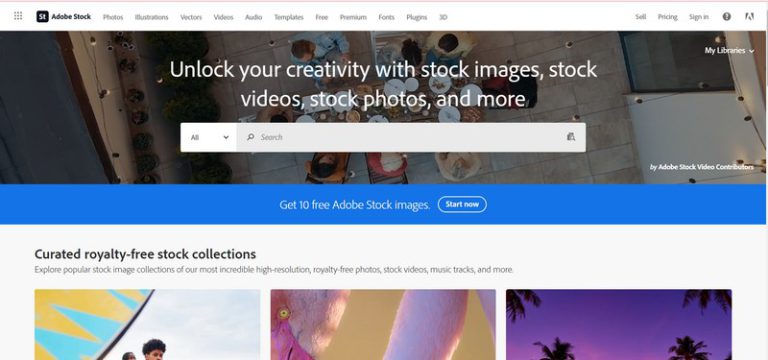 Top 10 kho ảnh stock “đỉnh của chóp” không thể bỏ qua